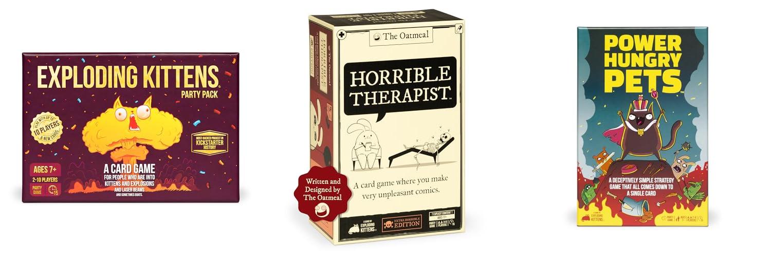 Top 5 Exploding Kittens Games: Reviews & Buying Guide For Fun!