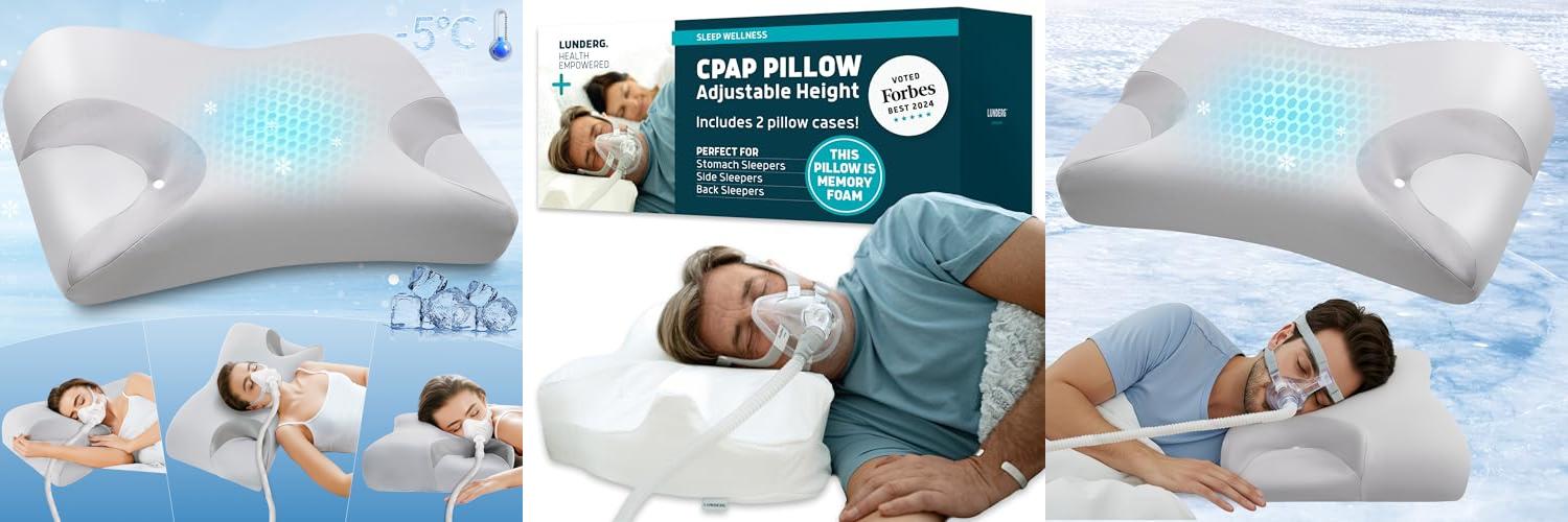 5 Best Pillows for CPAP Users Who Sleep on Their Stomachs