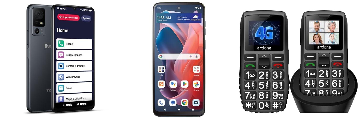 Top 5 Senior Smartphones: Reviews and Easy-to-Use Features Guide