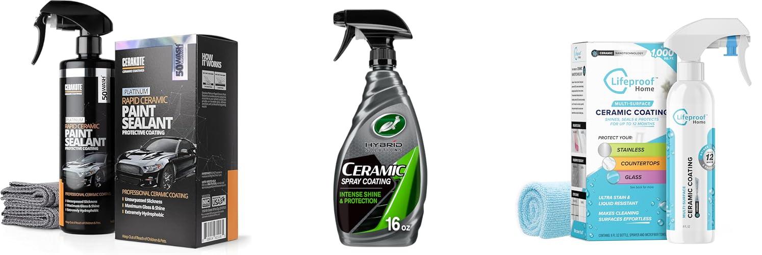 Top 5 Spray Ceramic Coatings: Reviews & Easy Application Guide