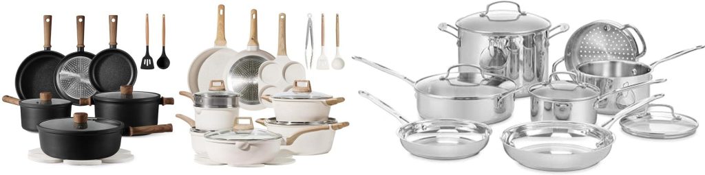 Best Kitchen Pots And Pans Set - Top 5 Picks & Review