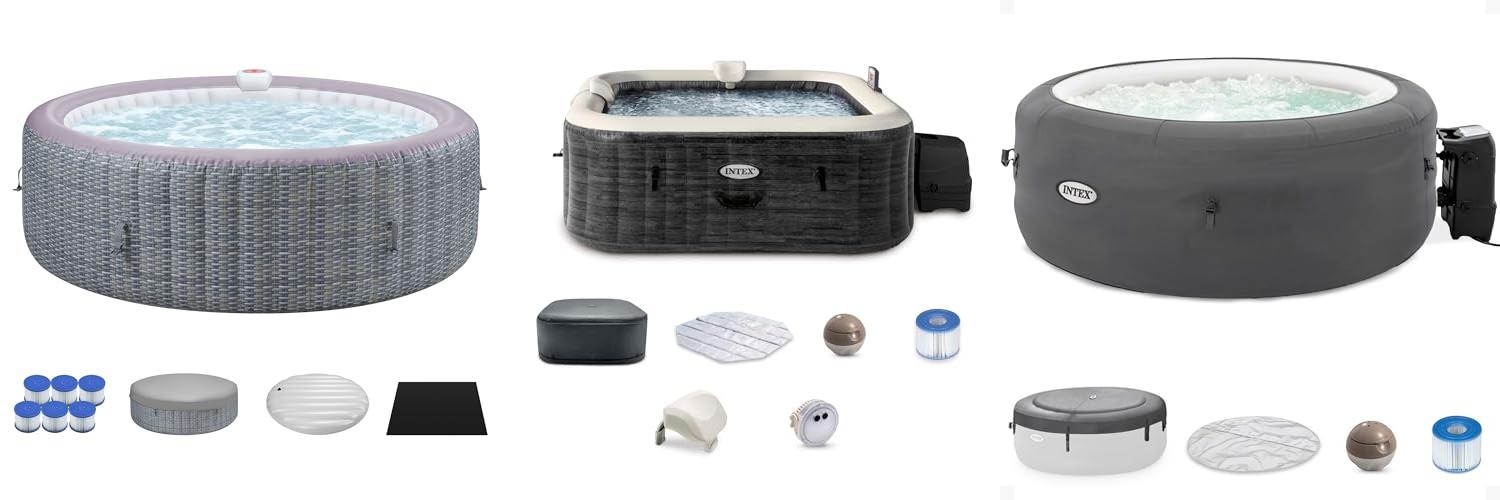 Best Rated Inflatable Hot Tubs - Top 5 Picks & Review